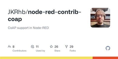 Github Jkrhb Node Red Contrib Coap Coap Support In Node Red