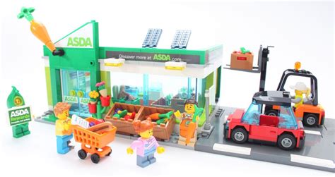 Every Difference In Lego Grocery Store Asda Edition