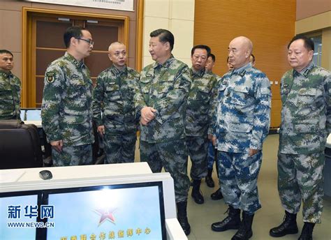 习近平视察军委联合作战指挥中心并发表重要讲话图片频道中国青年网