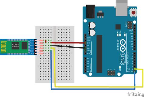 HC Bluetooth Module Pinout Arduino Examples OFF