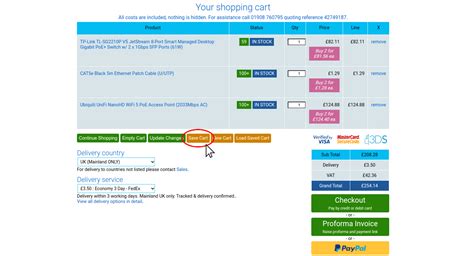 New Cart Feature Save Cart