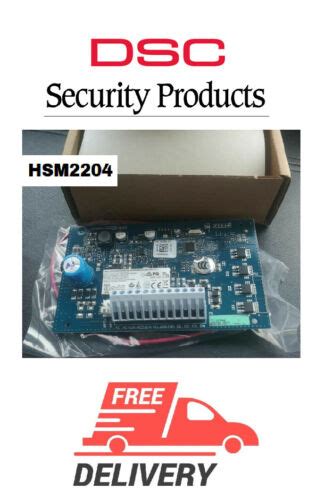DSC NEO Security HSM2204 High Current Output Security Module Original Genuine EBay