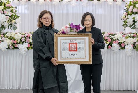 前參謀總長劉和謙公祭 總統蔡英文親頒褒揚令 蕃新聞