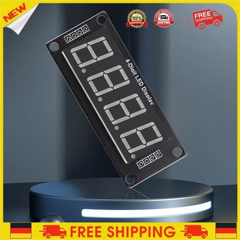 056 Zoll Display Zeituhr Anzeige 7 Segmenten 4 Stellig Mehrfarbig Für Arduino D Eur 551