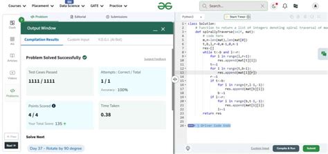 Spiral Matrix Traversal In Python Gyanmote Akhil Posted On The Topic Linkedin