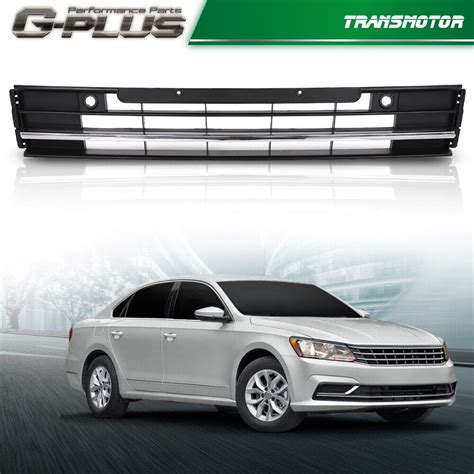 Suitable For 16 19 For Vw Passat Front Bumper Lower Grille With For