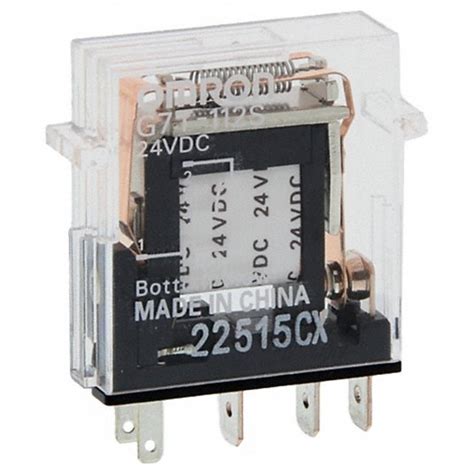 Omron Socket Mounted 12v Dc 24v Dc Safety Relays 811t43 G7t 112s Dc24 Grainger