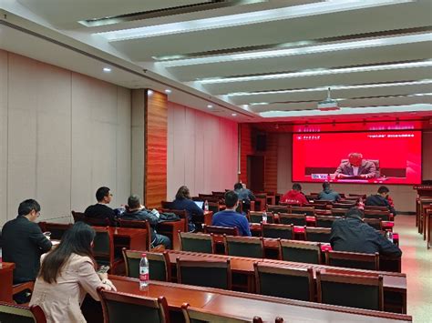 学院组织学习第35期“干部大讲堂”专题报告 华中农业大学园艺林学学院