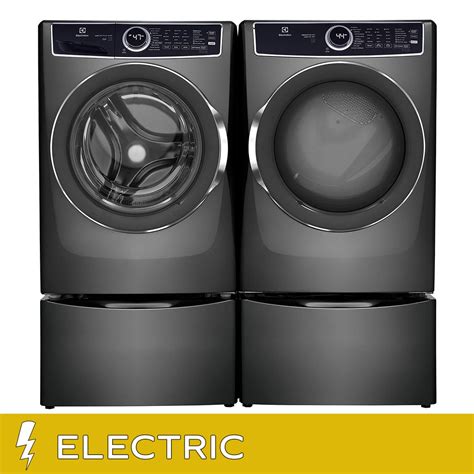 Electrolux 5 Series Laundry Bundle 5 2 Cu Ft Front Load Washer And 8 0