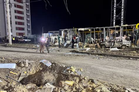 ခါကိဗ်မြို့ကို ရုရှား ဒရုန်းဖြင့်တိုက်ခိုက်မှုကြောင့် ၉ ဦး ဒဏ်ရာရ