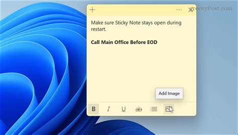 Sticky Note Script