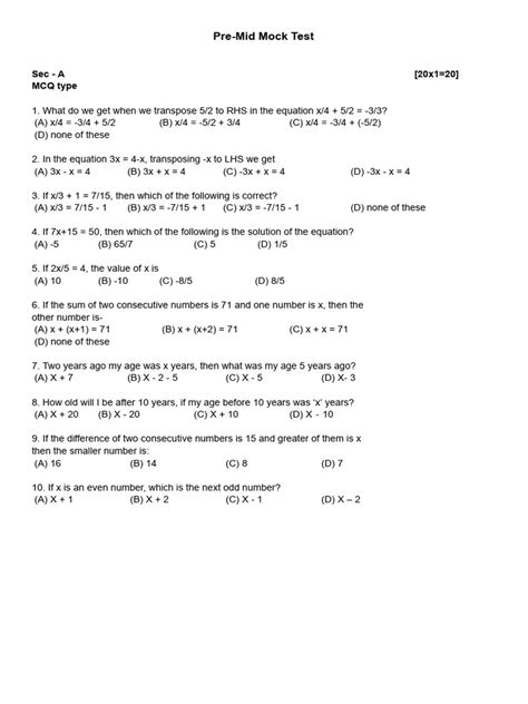 Math Class 8 Pdf Numbers Mathematical Concepts