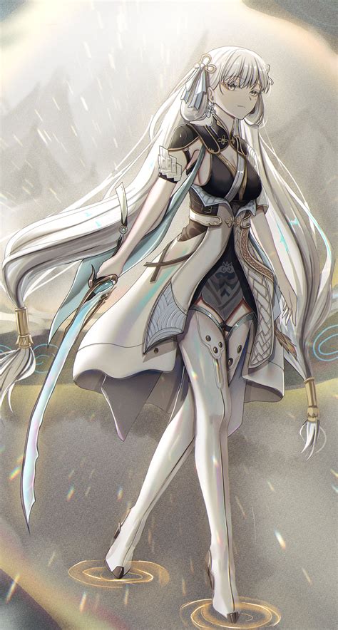 Jinhsi And Jue Wuthering Waves Drawn By Shiraitoart Danbooru