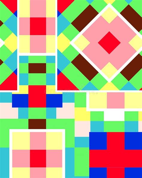 Colorful Cubic Background Stock Vector Illustration Of Shaped 32428161