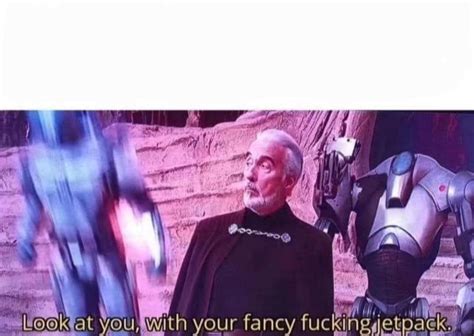 Unimpressed Count Dooku R Memetemplatesofficial