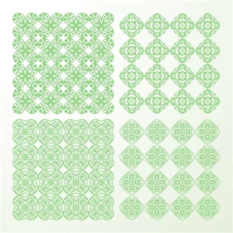 Set Monochrome Geometrical Seamless Patterns Stock Vector Image By ©newb1 33222457