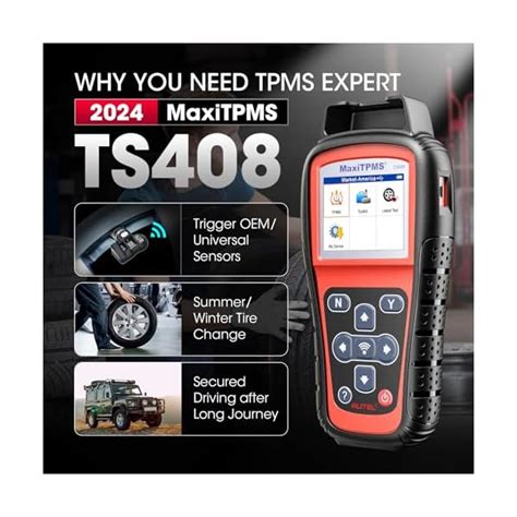 Autel Maxitpms Ts408s Relearn Tool 2025 Obd Programmming Scanner Trigger Oem Universal 315