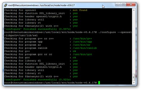 Installing Nodejs On Rackspace Cloud Server