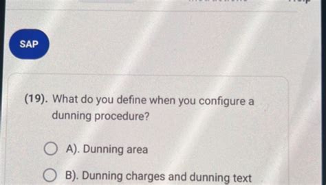 SAP 19 What Do You Define When You Configure StudyX