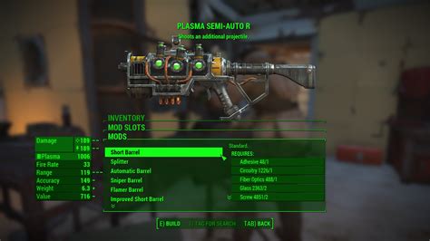 Better Weapon Mod Descriptions Fallout 4 FO4 Mods