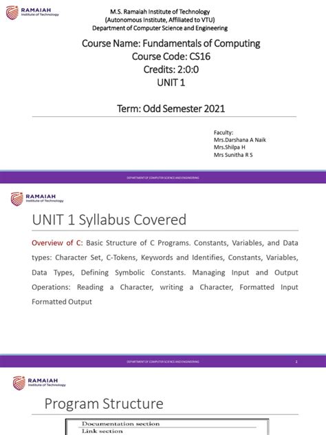 Foc Unit 1b Slides Pdf Computer Program Programming