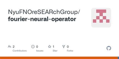Github Nyufnoresearchgroupfourier Neural Operator