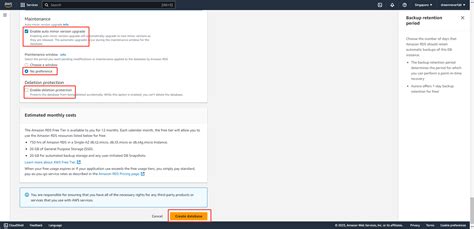 Create A Postgresql Database With Amazon Rds Summertown