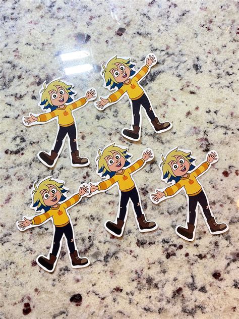 Vee Noceda Basilisk Vinyl Sticker The Owl House Season Etsy