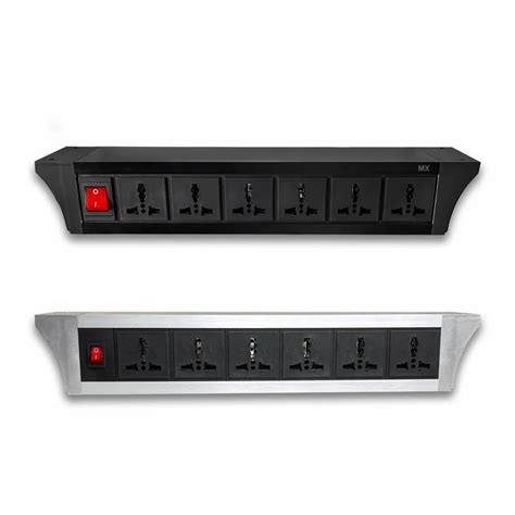 Pdu Under Table 2 3 4 6 Uni Socket 6 13 A 2 Usb 2 4 Amp With Dual Pole Led Indicator Switch