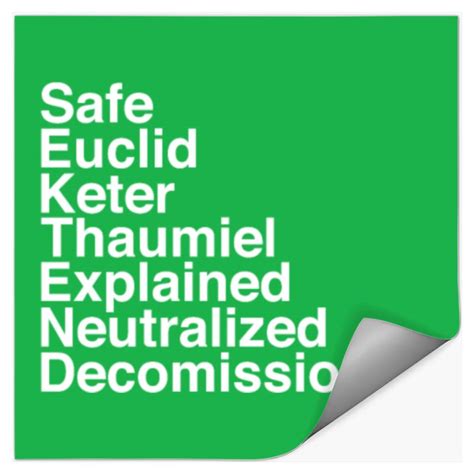 Object Classes Secure Contain Protect Scp Sold By Fabiana Camargo Sku 30489251 30 Off