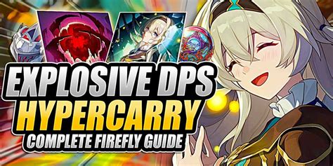 Firefly Build Guide Top Light Cones Relics And Teams