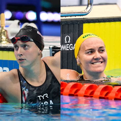 Most Satisfying Win” After Beating Katie Ledecky To The Punch Australian Swimmer And Reigning