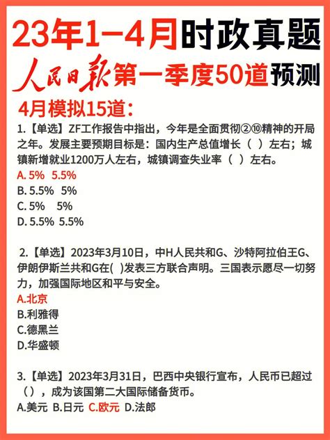 2023近期时事热点素材