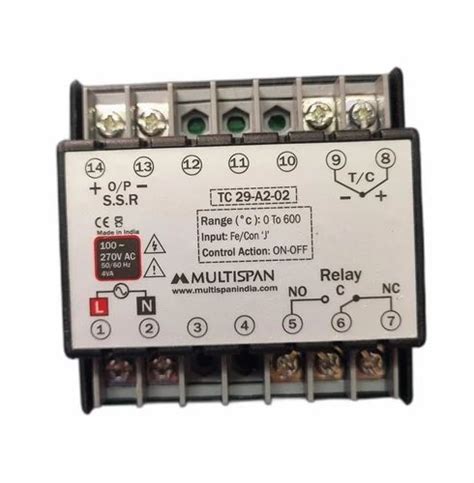Multispan TC 29 Digital Temperature Controller SSR At 1000 In Nagpur