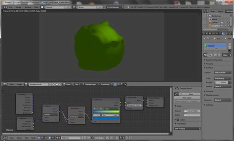 Cycles Height Based Material Materials And Textures Blender Artists Community