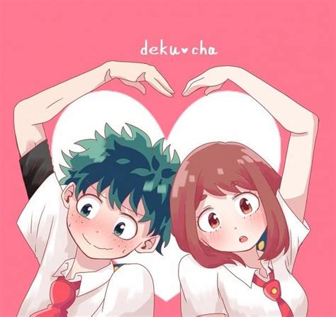 Ideas De Izuku M And Ochako U En Parejas De Anime Personajes De Anime Parejas De
