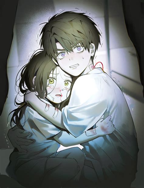 Protagonist And Caleb Love And Deepspace Drawn By Evilfishie Danbooru