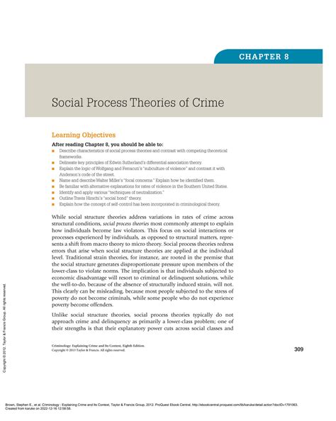 Solution Lesson 10 Theory Of Differential Association Studypool