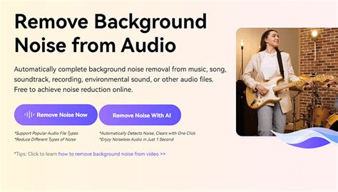 How To Remove Background Noise From Audio Ways
