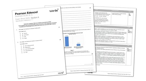 Exam Shorts 2023 For Edexcel Gcse Business Shop Business Tutor2u