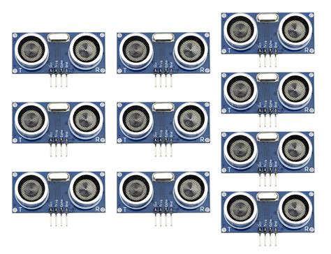 Distance Sensor Wgcd Hc Sr04 Arduino Ultrasonic Distance Measurement Module 10 Pack Ultrasonic
