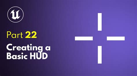 Creating A Basic Hud Unreal Engine 5 Fps Game Tutorial 22 Youtube