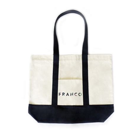 주문제작 라인투톤 에코백타입30 앞 포켓 투톤 에코백 커스텀 인쇄 주문제작