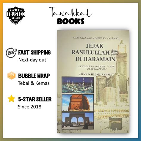 Buku Jejak Rasulullah Di Haramain Ahmad Hilmi Rahman Shopee Malaysia