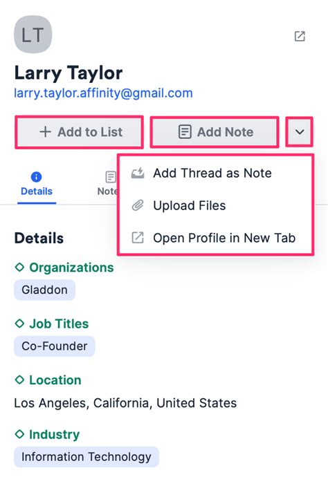 Affinity Crm How To Use Affinitys Outlook Add In