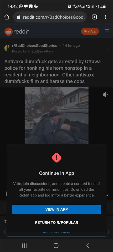 app player wont play so had to open the link link forces me to play it