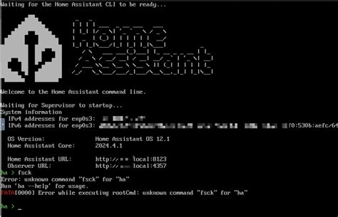 How To Recover And Fsck Failed Due Out Of Disk Space Installation Home Assistant Community