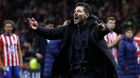 Atlético La Déception De Diego Simeone