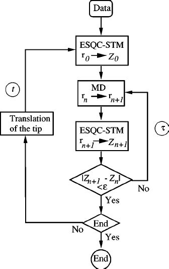 Schematic Algorithm Describing The Numerical Procedure Used To Simulate
