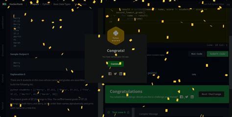 Pythoncoder Hackerrank Codingjourney Achievementunlocked 5starcoder Smit Joshi